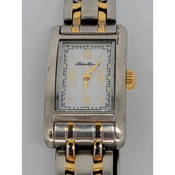 Eddie Bauer | Accessories | Vintage Eddie Bauer Silver And Gold Watch ...